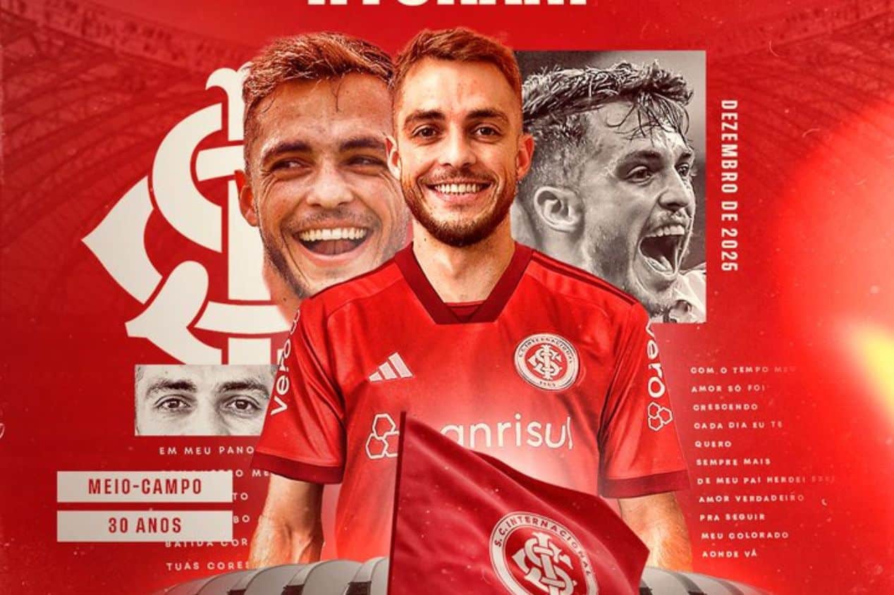 Internacional anuncia o quarto reforço para 2024; saiba mais