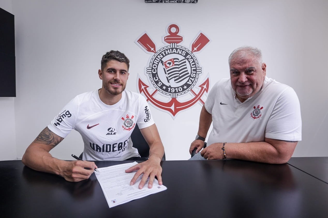 Recém-chegado ao Corinthians, Pedro Raul promete "esforço e dedicação"