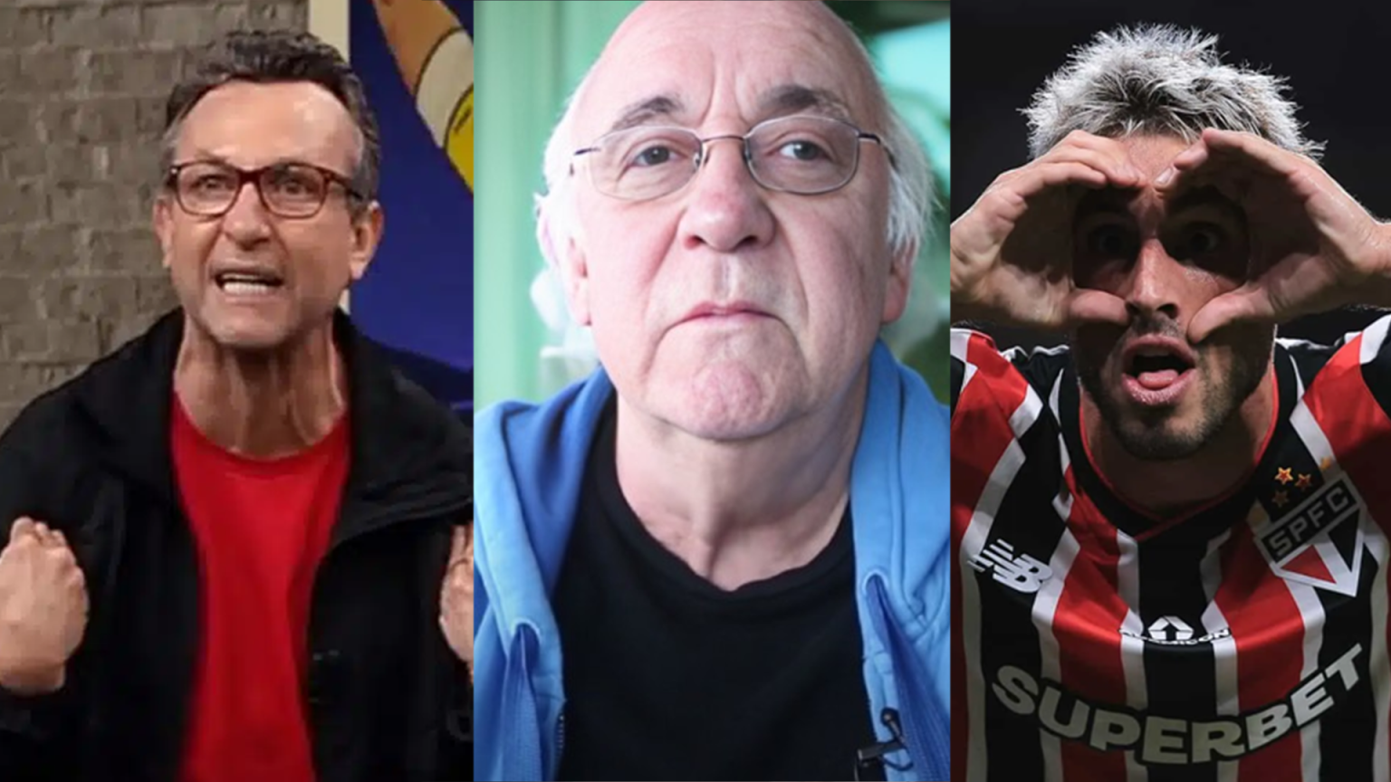 Craque Neto, Tostão e Calleri elegem melhor time do Brasil hoje Craque Neto, Tostão e Calleri elegem melhor time do Brasil hoje