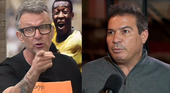 Craque Neto e Luizão elegem camisa 10 que merece respeito Craque Neto e Luizão elegem camisa 10 que merece respeito