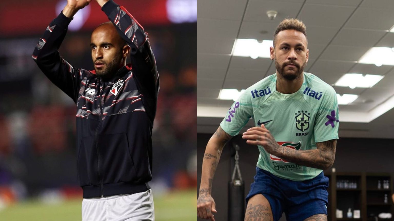 Lucas Moura, do SPFC, sobre Neymar: "Praticamente impossível"