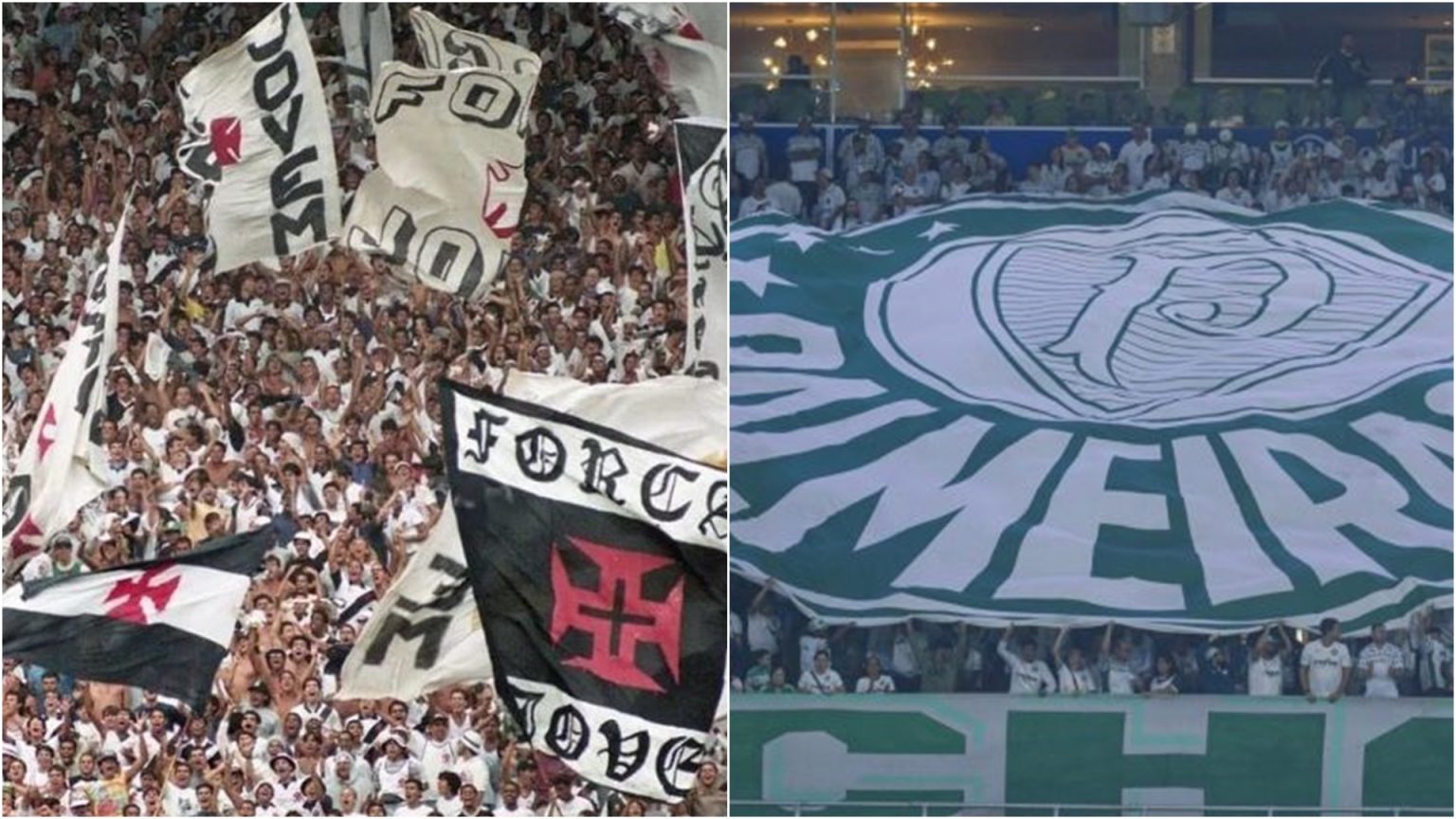 Torcidas de Vasco e Palmeiras têm amizade por conta do Mundial de 1951